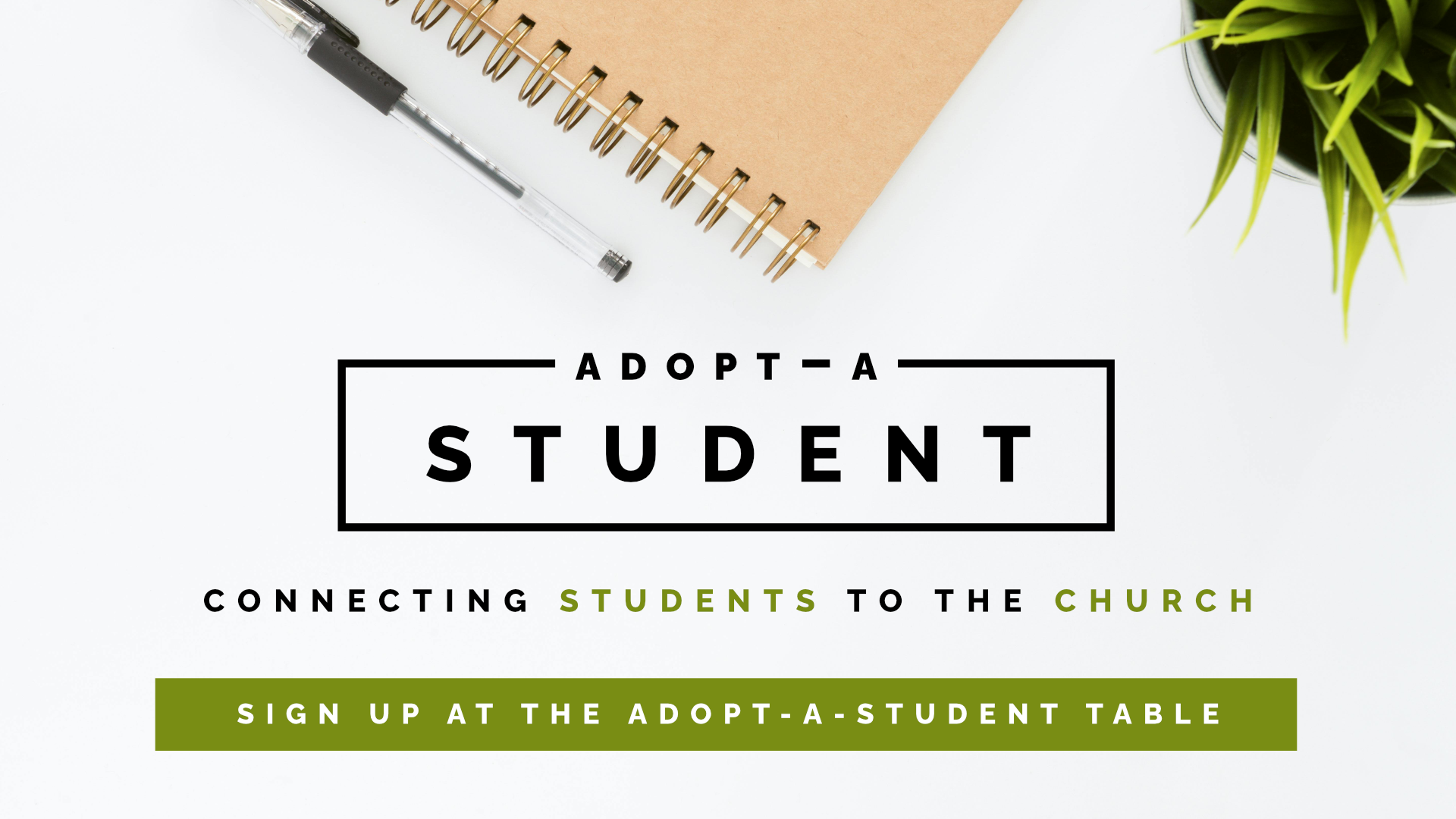Adopt-A-Student Ministry - Trinity Bible Chapel